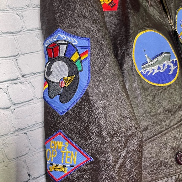 Jackets & Coats | Nwt Mens Top Gun Maverick Tom Cruise Aviator Genuine ...